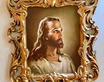 Warner Sallman 1940 Portrait of Jesus - Etsy