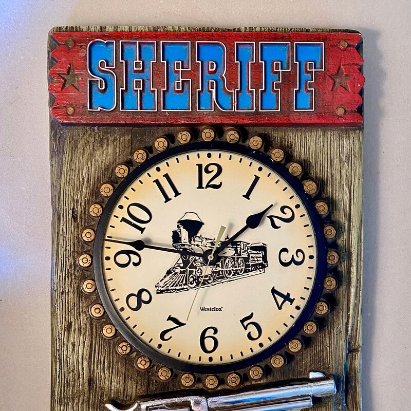 Bullet Clock - Etsy