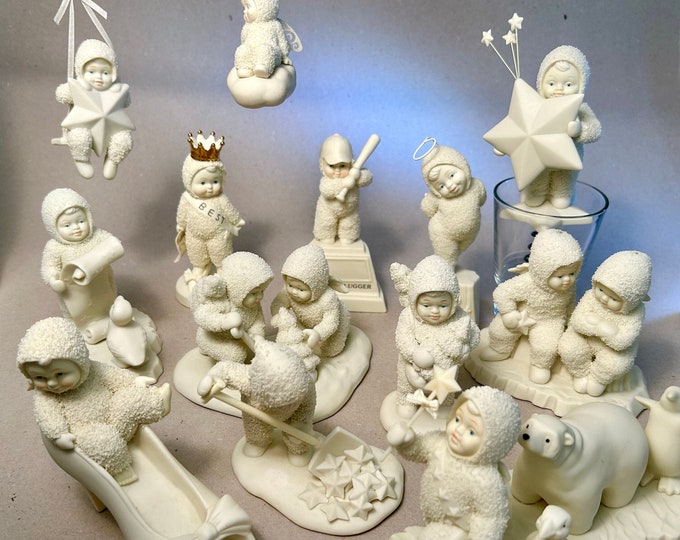 Vintage Snowbabies Figurines by Department 56 - Price is for Each - Etsy