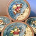 Set of Four snow Angel Village Salad Plates - Etsy