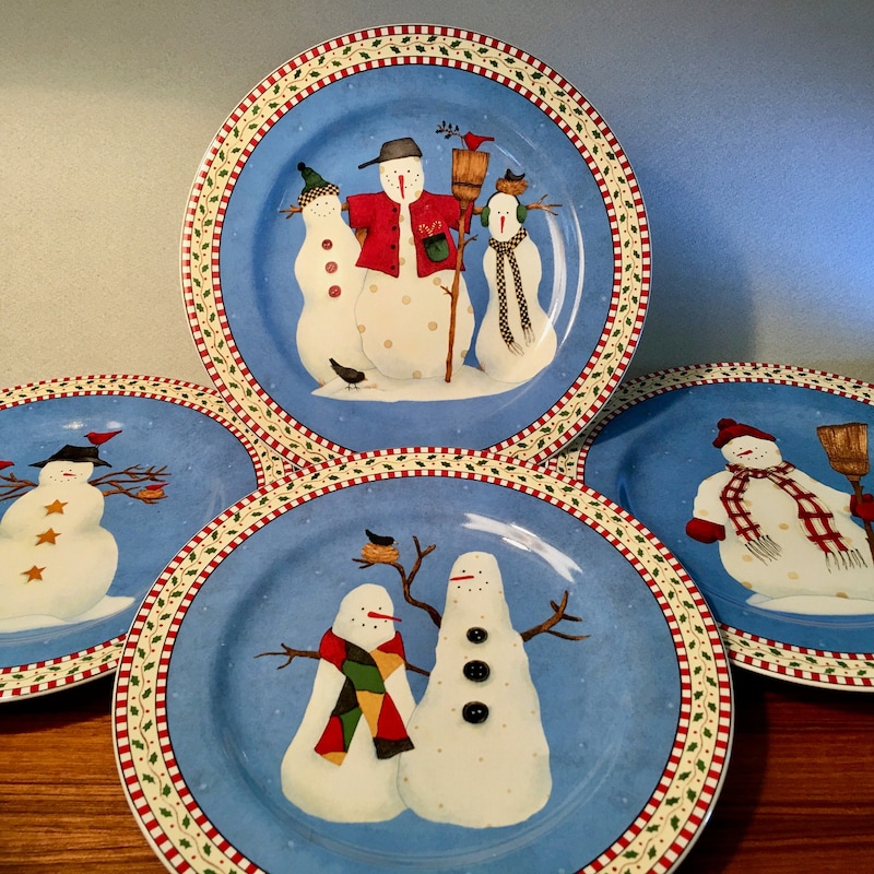 Sakura Debbie Mumm Plates - Etsy