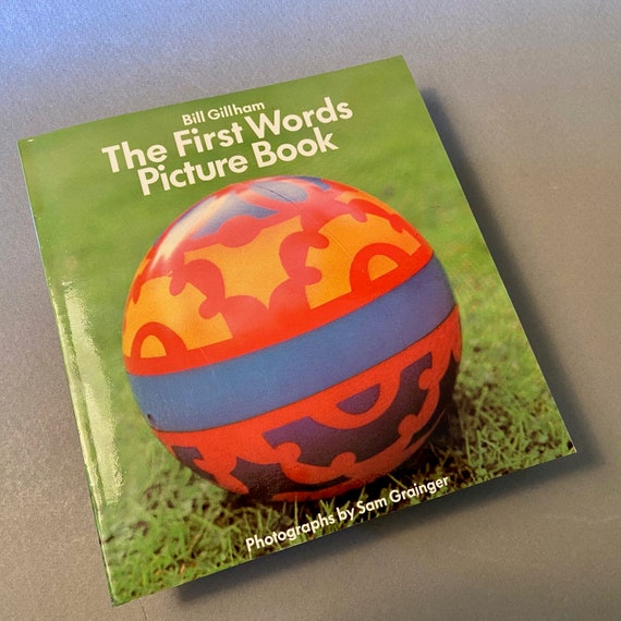 Vintage the First Words Picture Book Paperback - Etsy