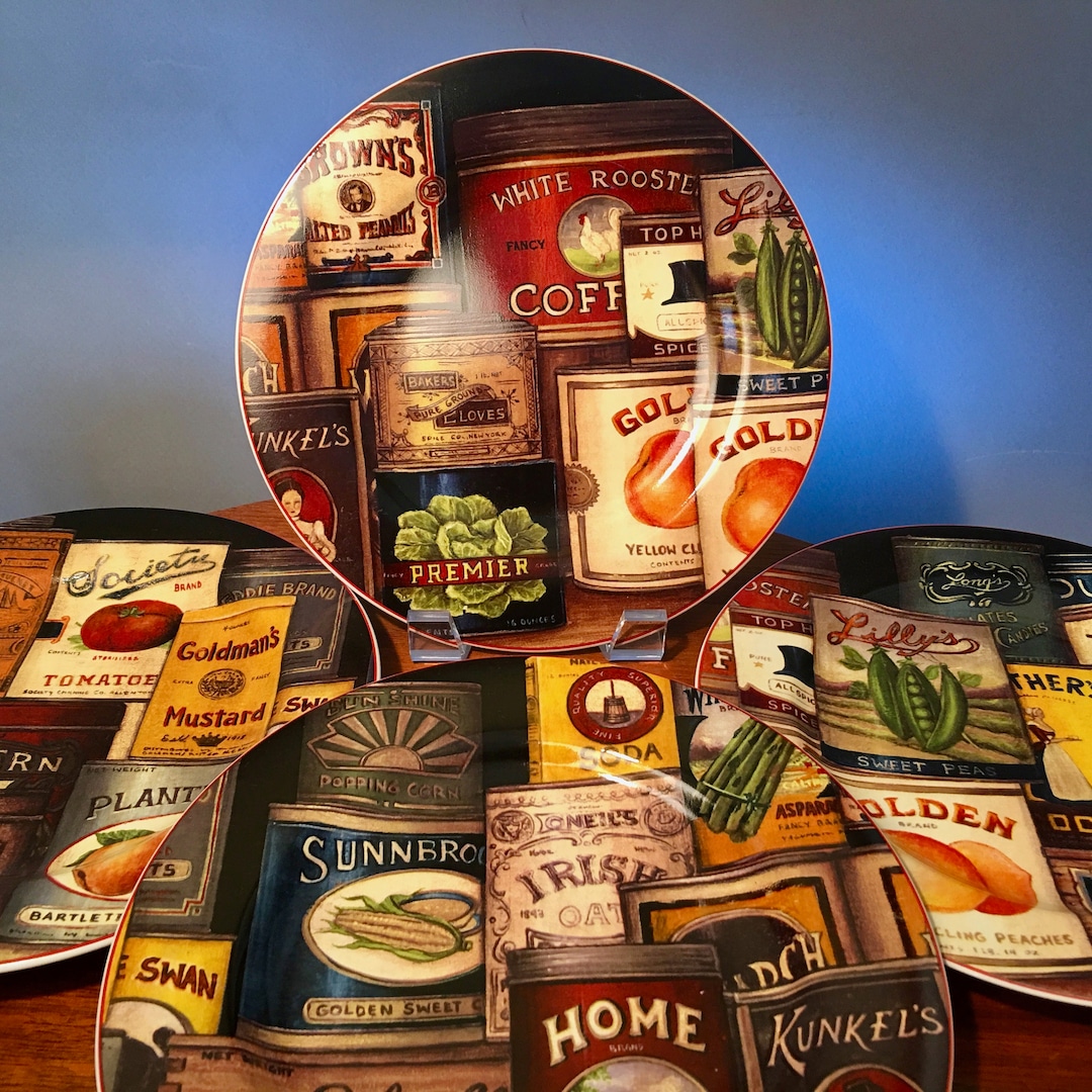 Vintage "homestead Pantry" Salad Plates Replacements Designed by David ...
