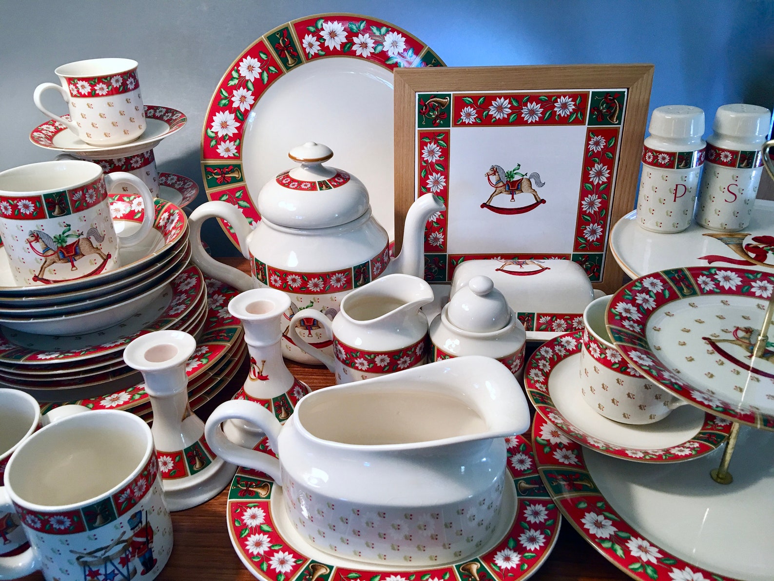 Huge Collection of Vintage "classic Traditions" Dinnerware Made in ...
