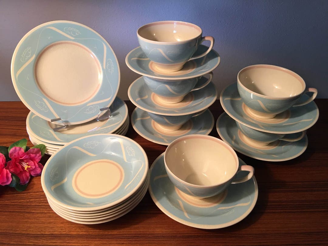 SALE! Rare 24-piece Susie Cooper Production Crown Works Burslem England ...