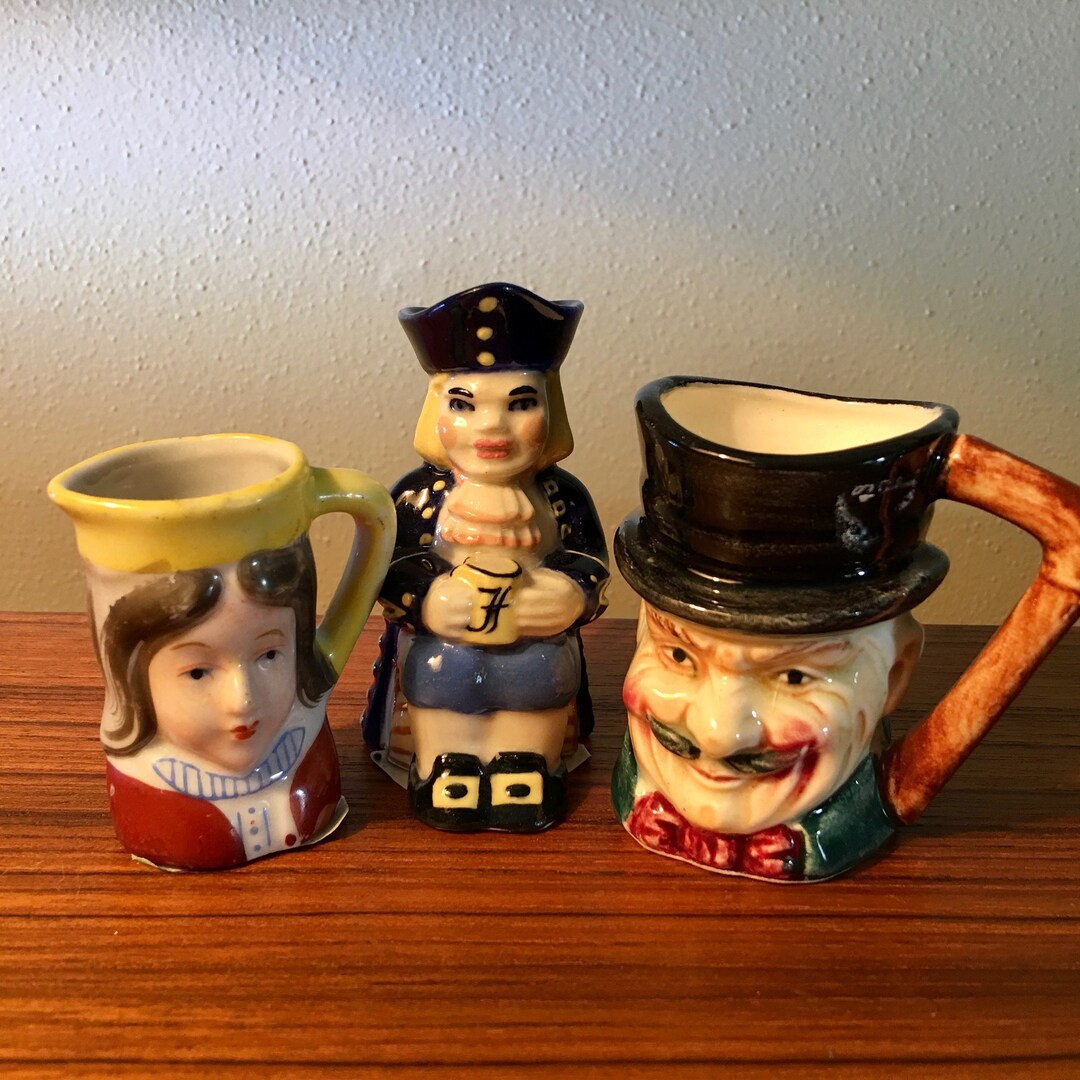 YOUR CHOICE! Vintage Toby Character Mugs Collection - Price is for Each ...