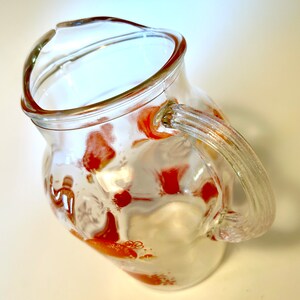 Vintage Small Glass Pitcher for Juice - Holds 40 Ounces - Etsy