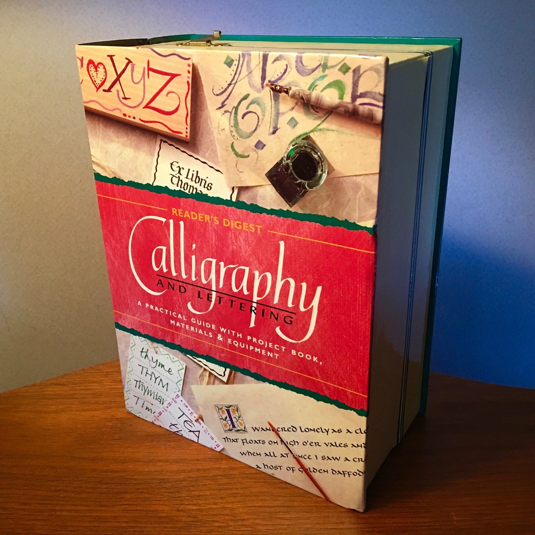 Never Used - 1998 Calligraphy and Lettering Complete Kit From Reader's ...