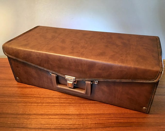 Sturdy Vintage Vinyl 8-track Tape Carrying Case Made in the USA by ...