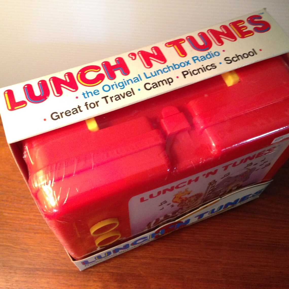 1986 Lunch 'N Tunes the Original Lunchbox Radio With - Etsy