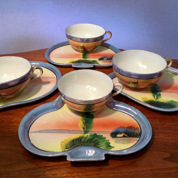 Lusterware Tea Set - Etsy