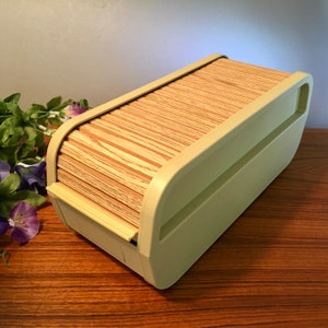 Super Retro Computer Floppy Disk Storage Holder With Roll Top Cover ...