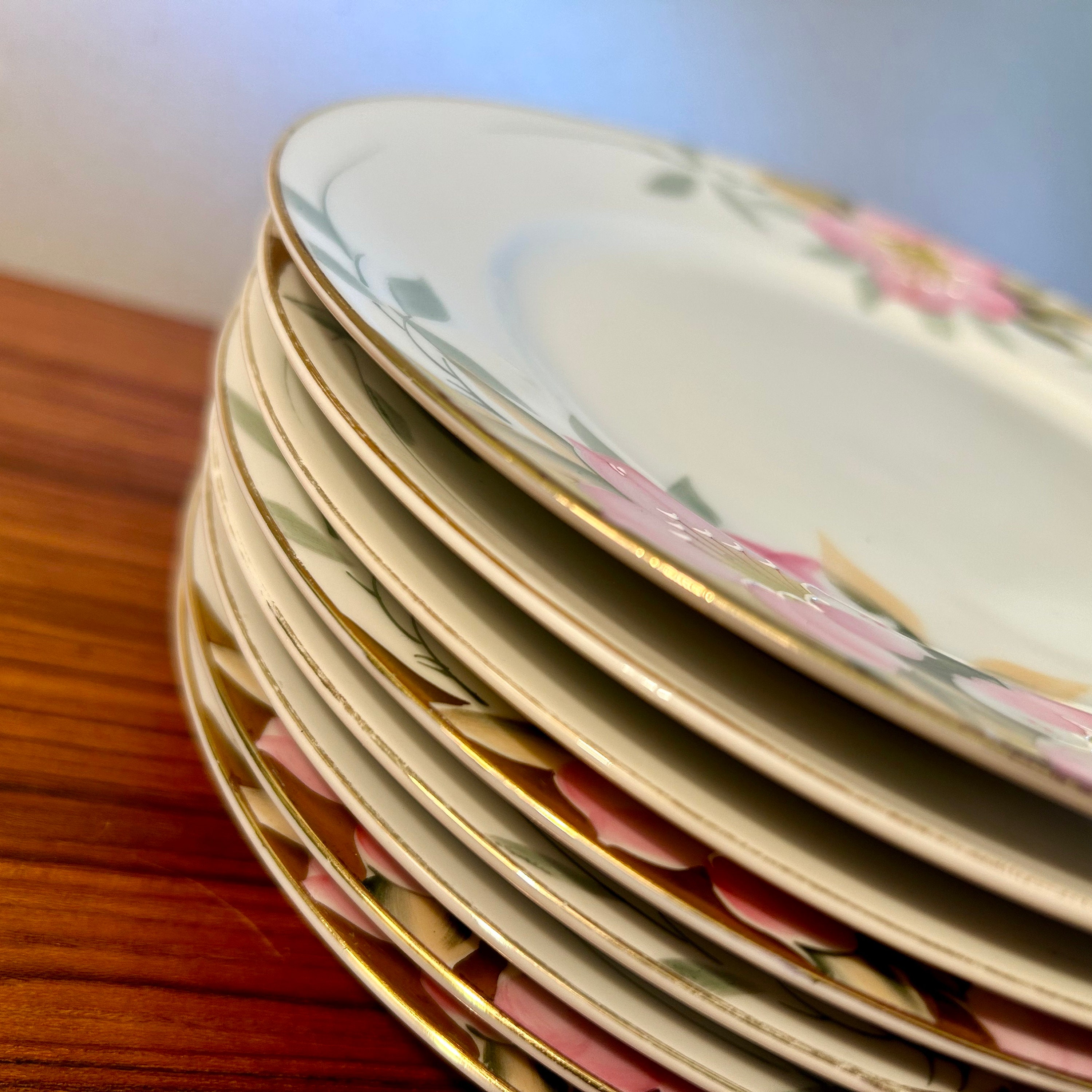 Vintage Noritake "azalea" Plates Hand Painted in Japan - Price is for ...