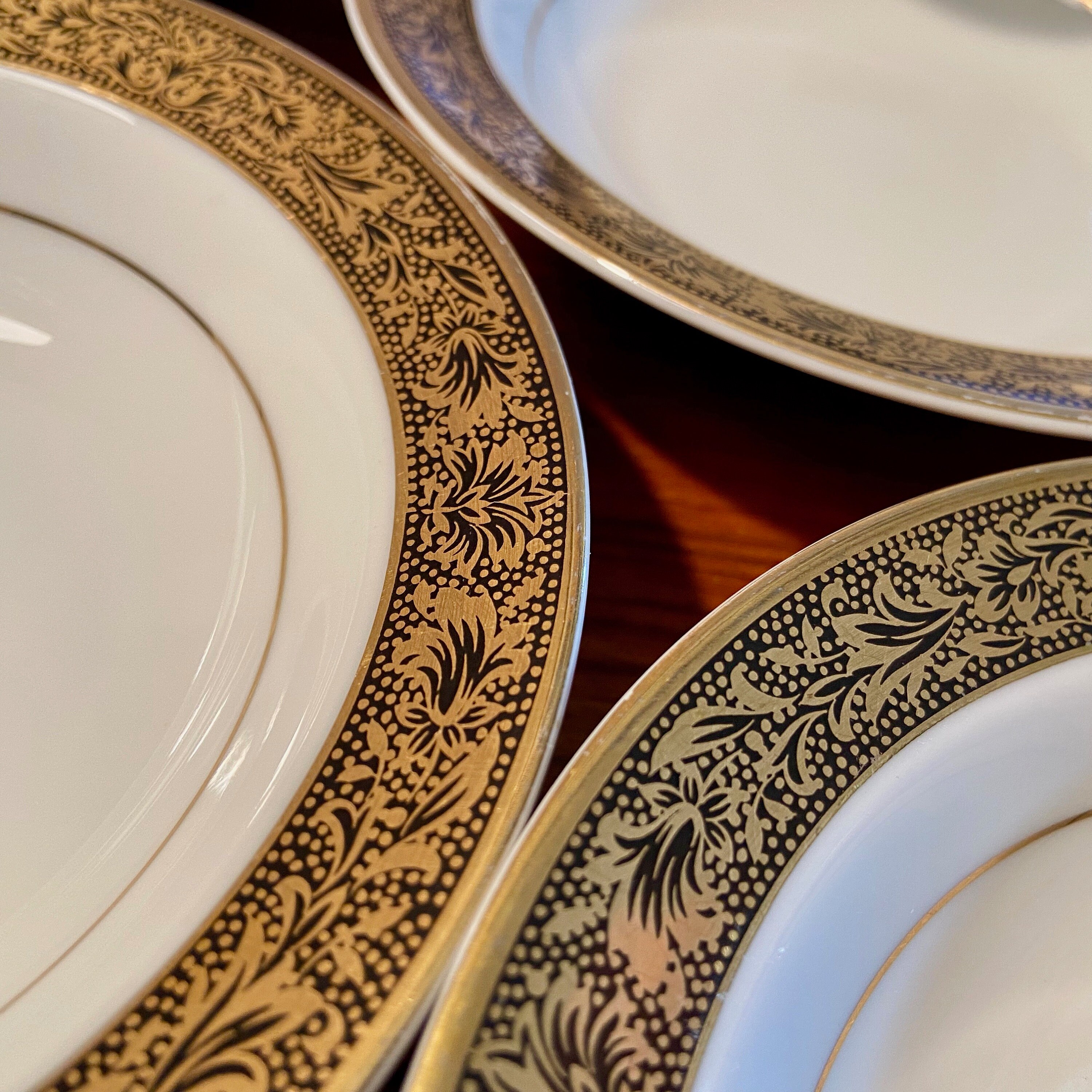 Home & Living Vintage Sango DessertFruit Bowl; Set of 8; Yellow Rose ...