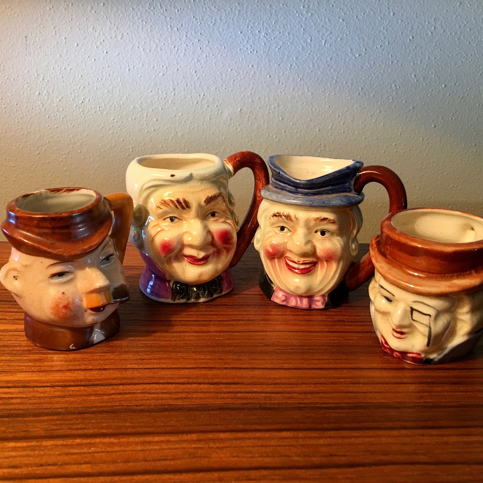 Vintage Toby Character Small Mugs Collection Your Choice - Etsy