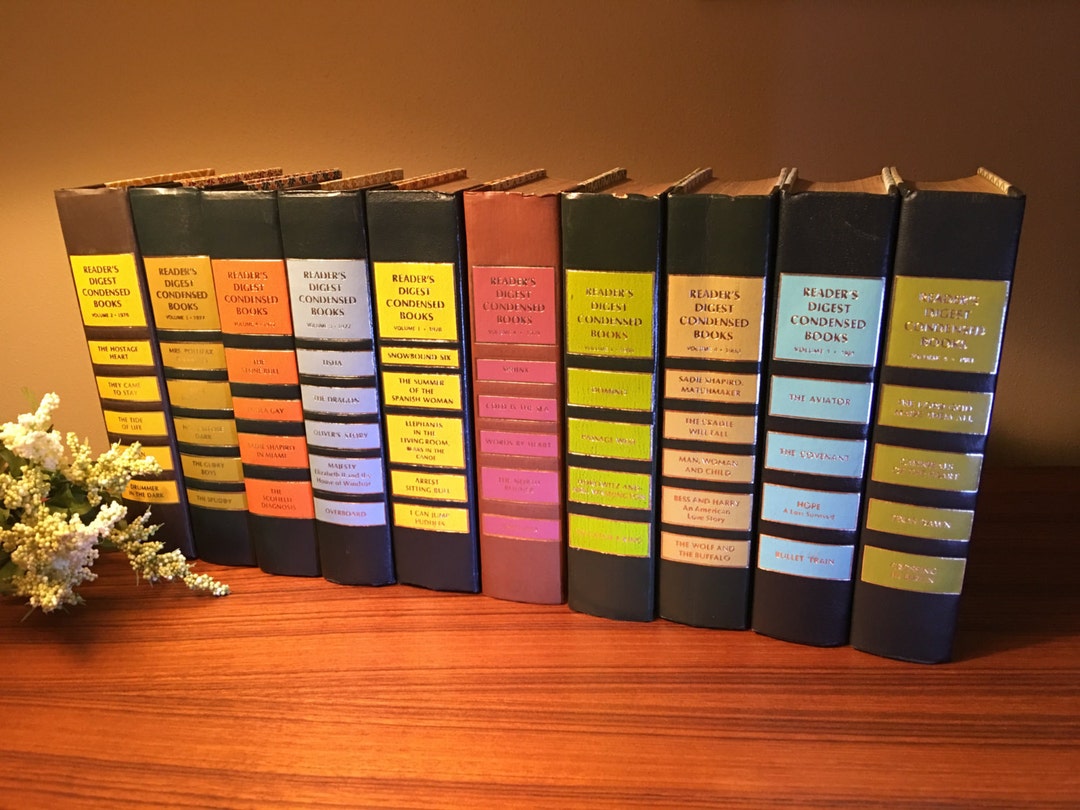 YOUR CHOICE! Massive Collection of Reader's Digest Condensed Book ...