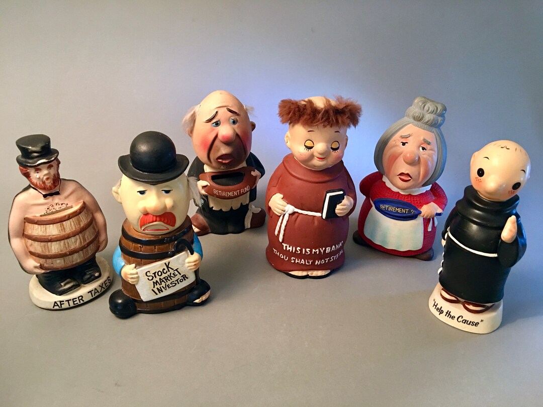 YOUR CHOICE! Vintage Whimsical Coin Banks - Your Choice - Price is for ...