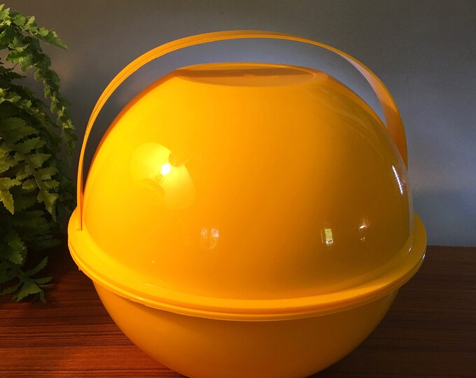 Vintage Ingrid Bright Yellow 28-piece Picnic Set From the - Etsy