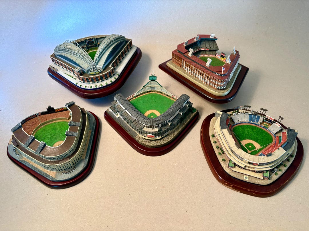 YOUR CHOICE! Vintage Danbury Mint Baseball Stadium 3d Replicas: Yankee ...