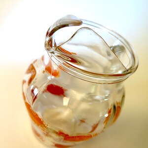 Vintage Small Glass Pitcher for Juice - Holds 40 Ounces - Etsy