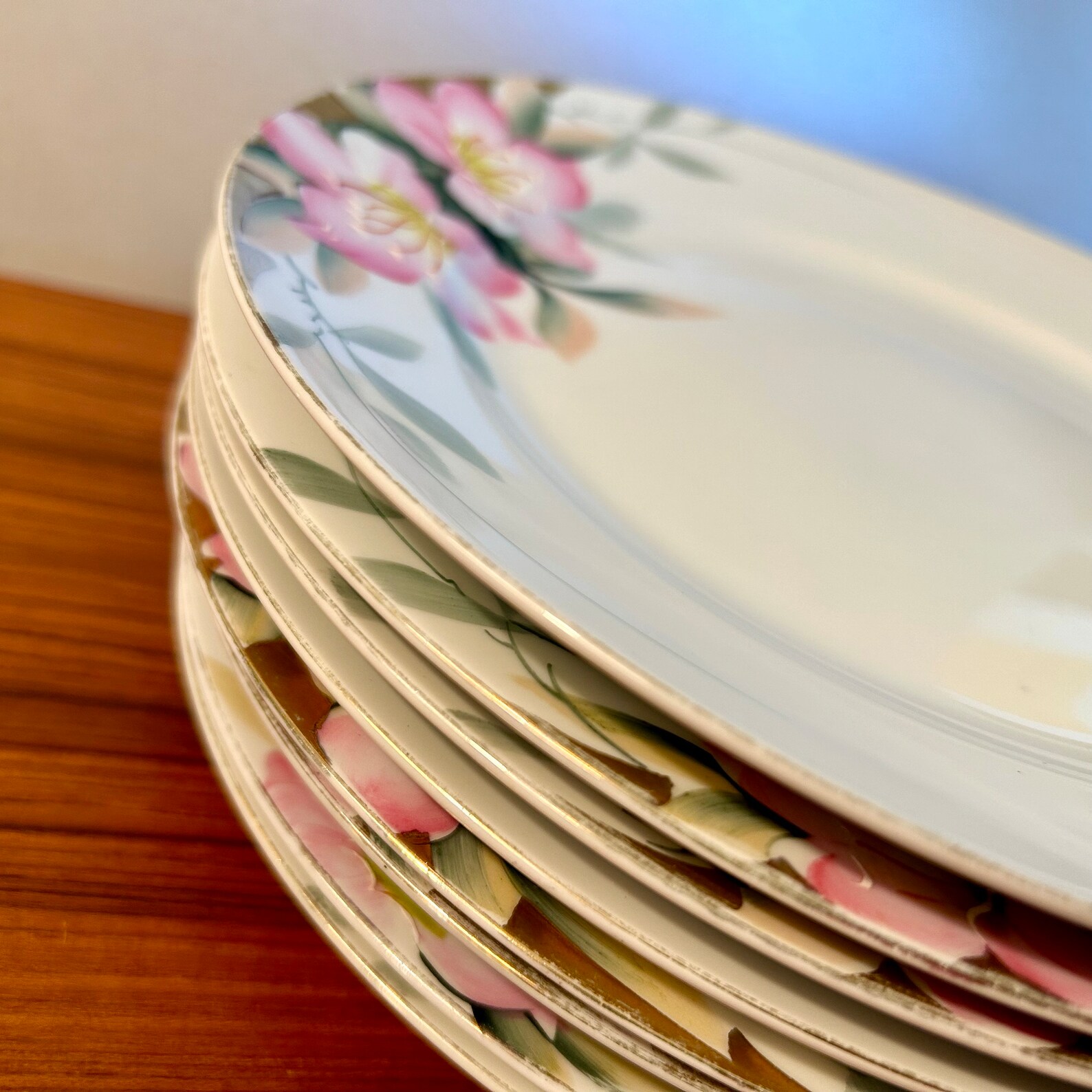 Vintage Noritake "azalea" Plates Hand Painted in Japan - Price is for ...