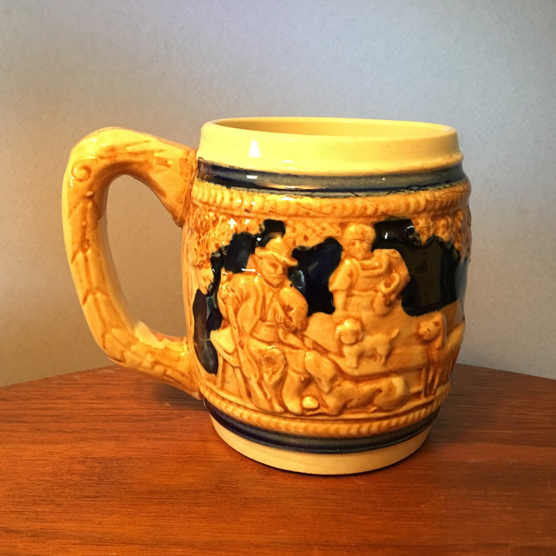 Vintage Pitcher Set With Three Stein Mugs Made in Japan - Etsy