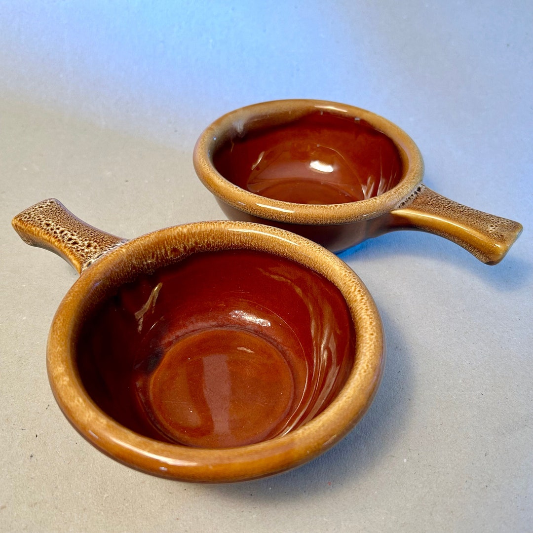 PRICE INCLUDES BOTH! Pair of Vintage Rego Brown Drip Individual Small ...