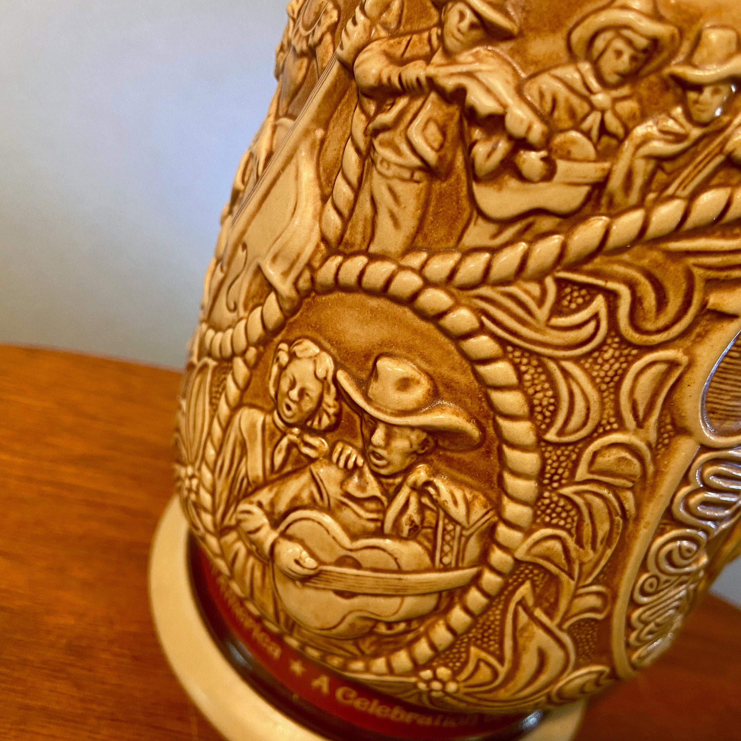 1994 country and Western Music Stein Handcrafted - Etsy