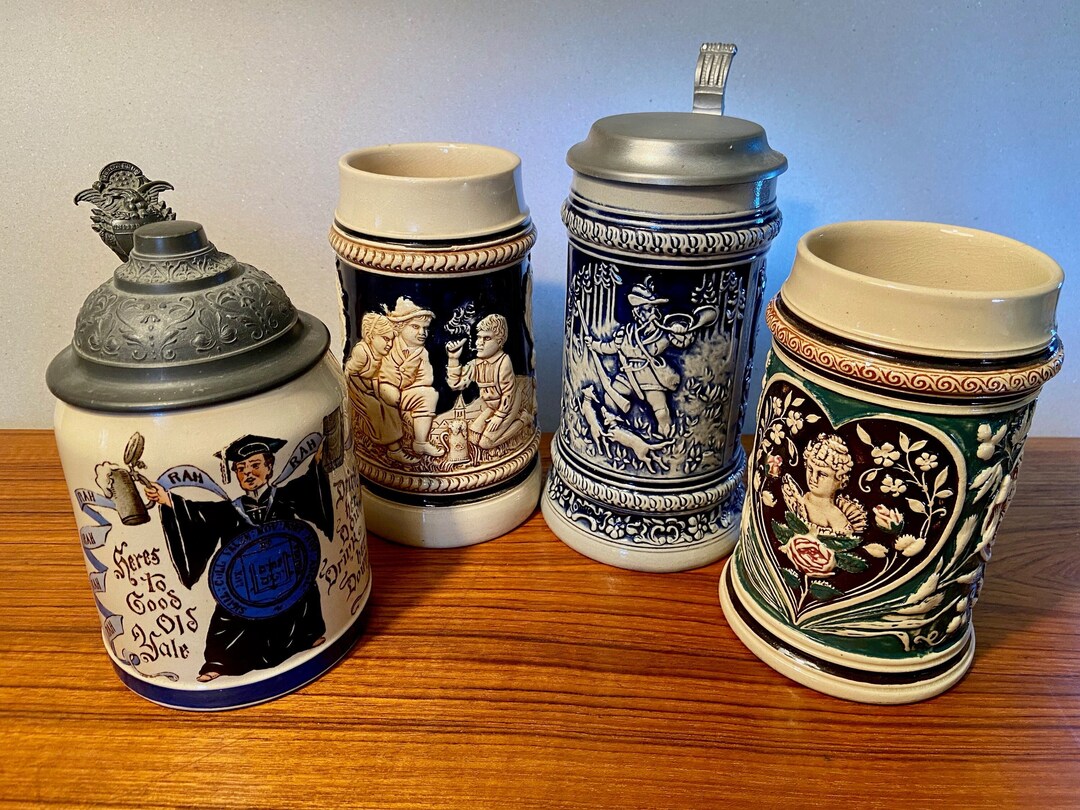 YOUR CHOICE! Collection of Vintage German Beer Steins From Mettlach ...