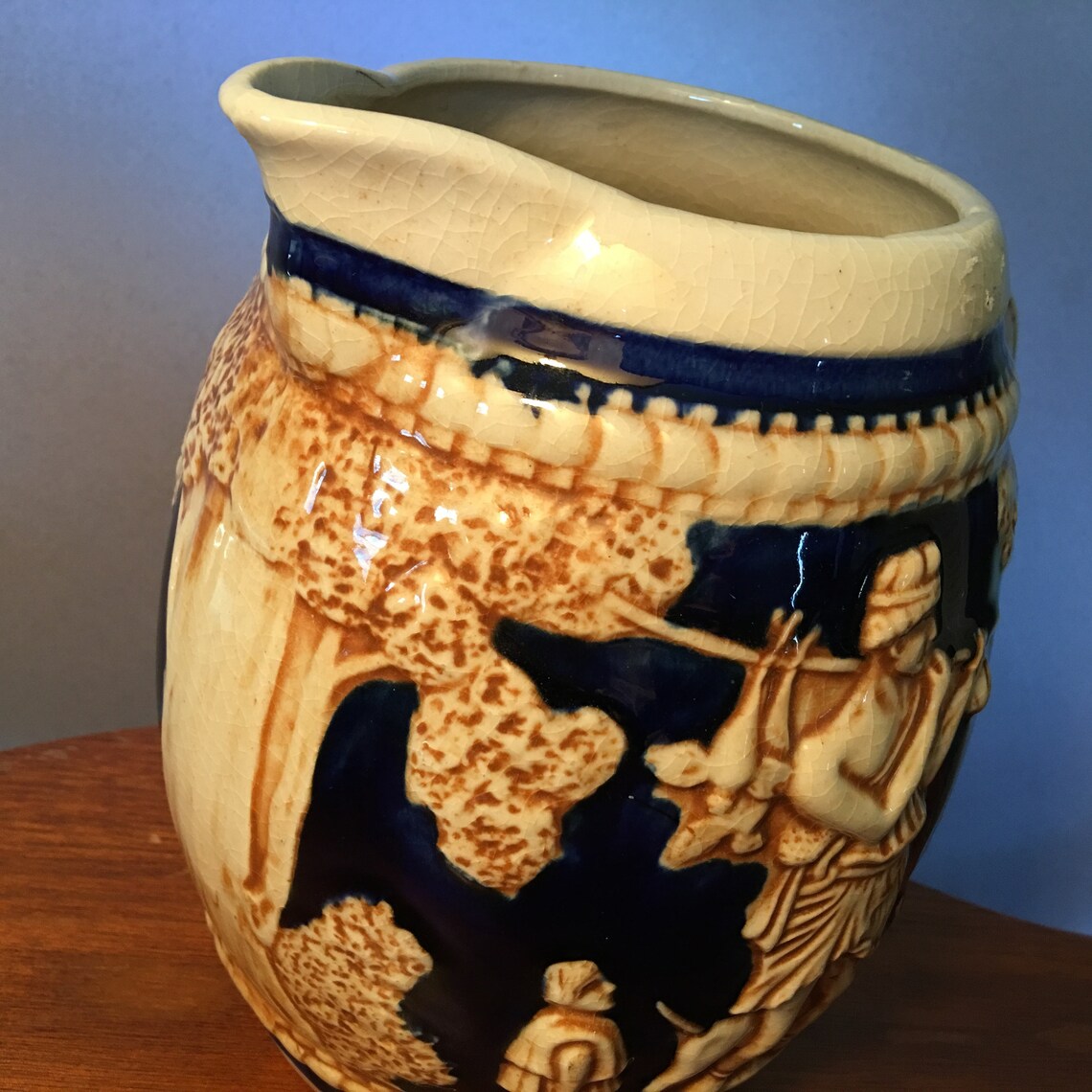 Vintage Pitcher Set With Three Stein Mugs Made in Japan - Etsy