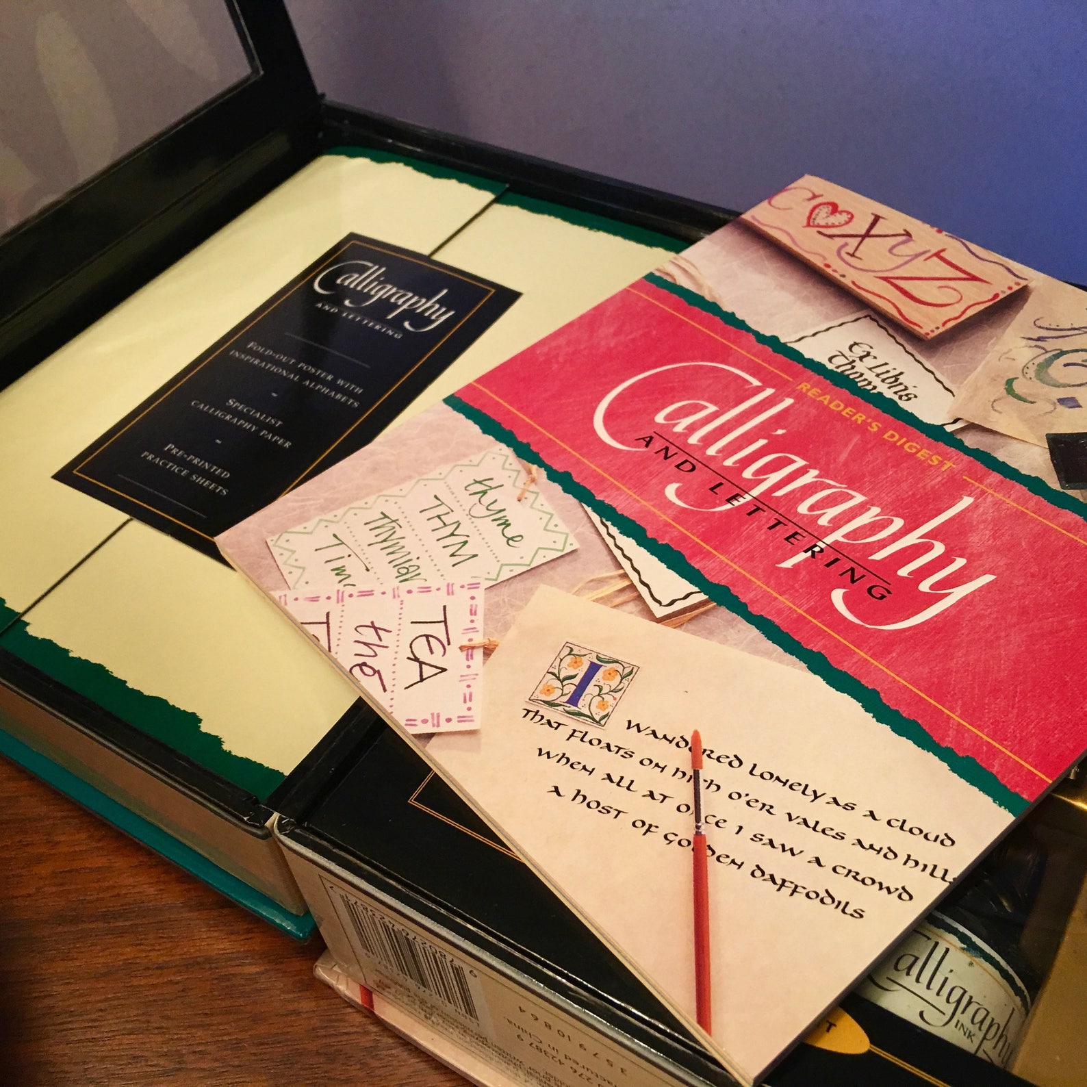 Never Used 1998 Calligraphy and Lettering Complete Kit From - Etsy