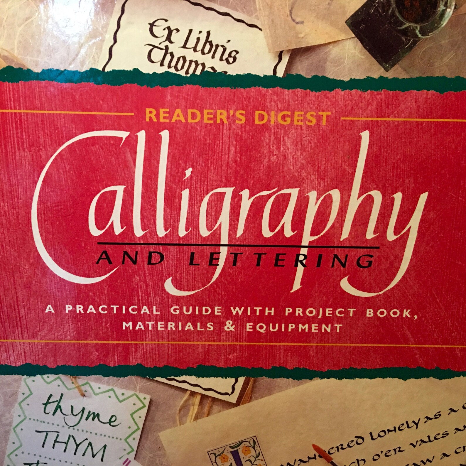 Never Used 1998 Calligraphy and Lettering Complete Kit From - Etsy