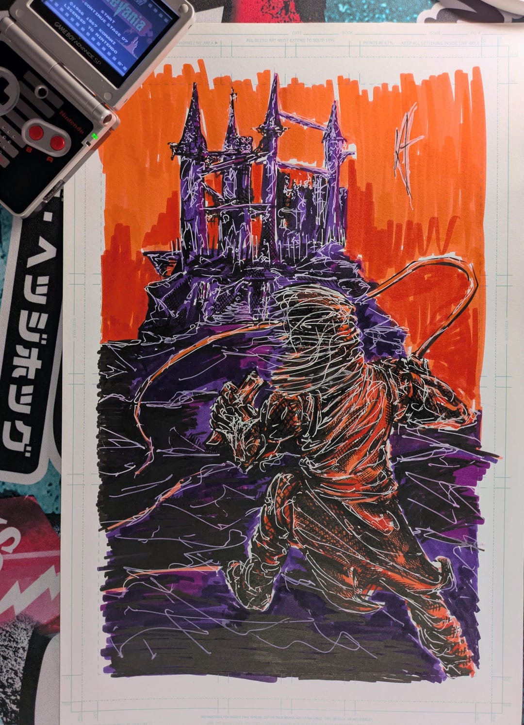 Castlevania 11 X 17 Inch on Card - Etsy