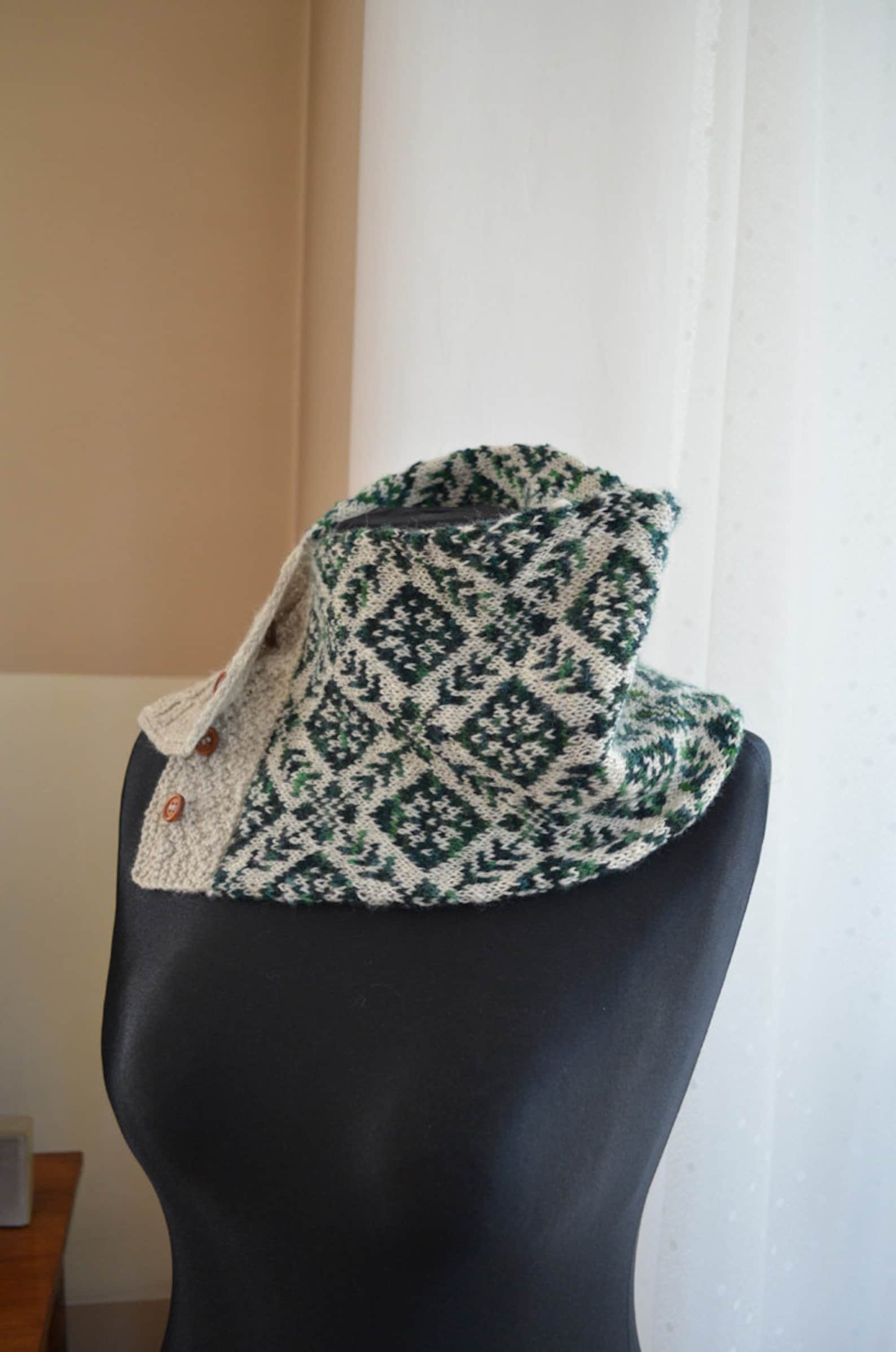 Fair Isle Shawls , Made in All Natural Wool. - Etsy