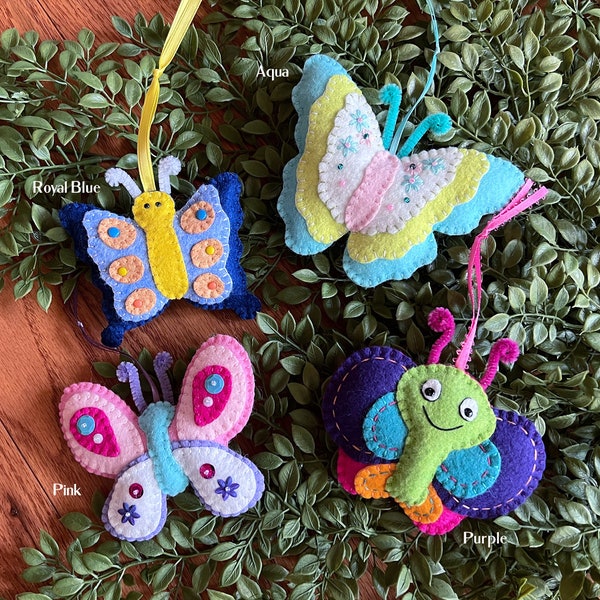 Felt Butterfly - Etsy