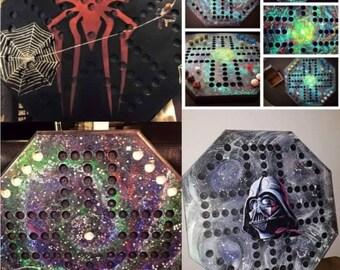 Deluxe Four Player Solid Maple Aggravation Game Board - Etsy