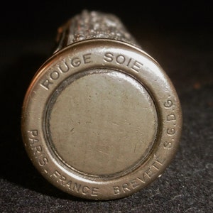 Vintage French Lipstick Holder, Rouge Soie, Art Deco and North African ...