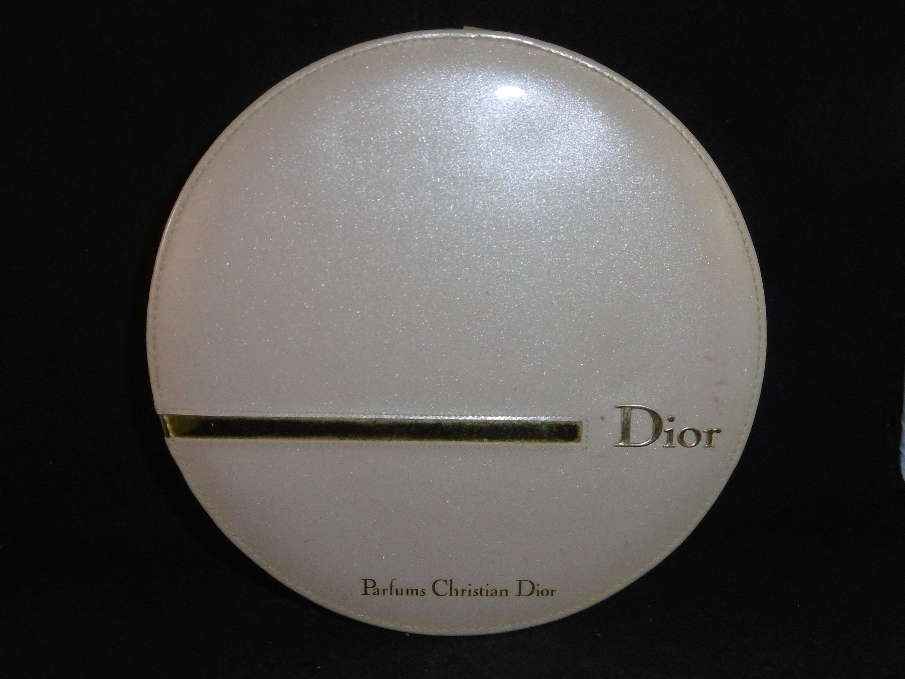 Pale Gold Vintage Christian Dior Perfume Box. Make-up, Trinket ...