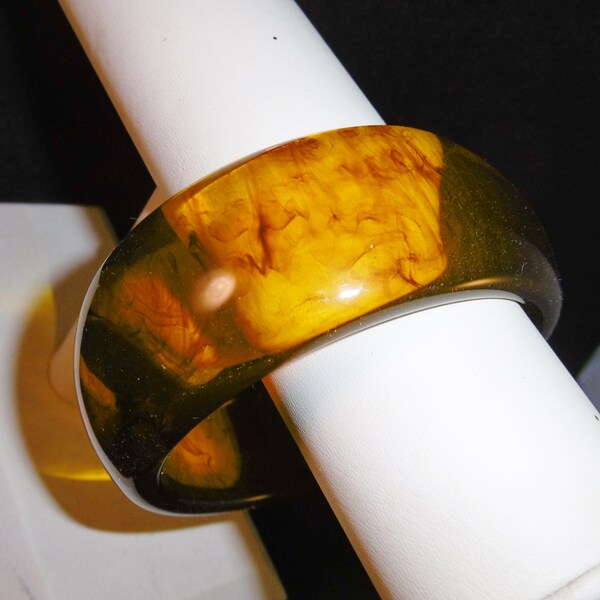 Amber Bangle - Etsy