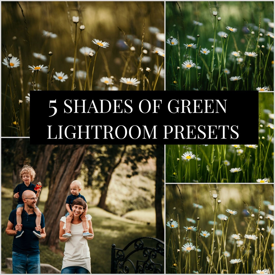 Lightroom Presets Green Preset for Lightroom Mobile Preset Desktop ...