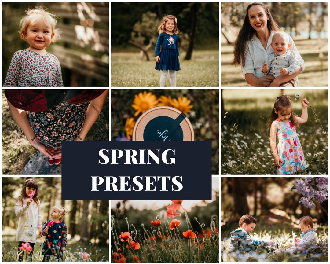 Spring Lightroom Presets True to Color Presets Lightroom Warm Vibrant ...