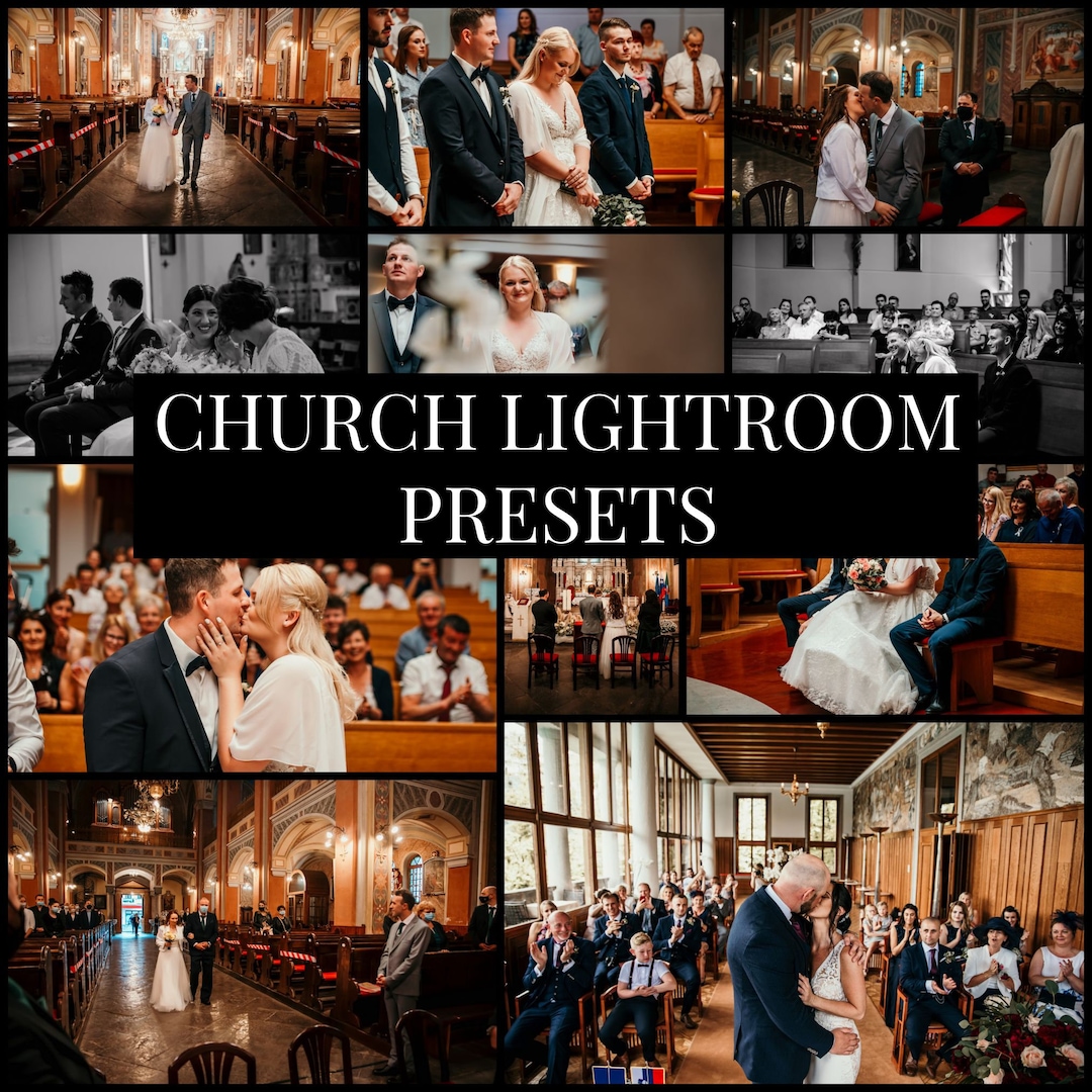6 Lightroom Presets Wedding Preset Lightroom Bundle Wedding Photography ...