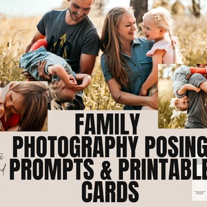 Family Posing Prompts, Photography Posing Guide Family, Family ...
