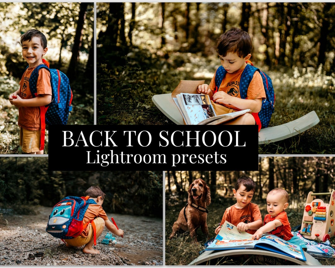 Bold Presets Lightroom Back to School Lightroom Preset Mobile Preset ...