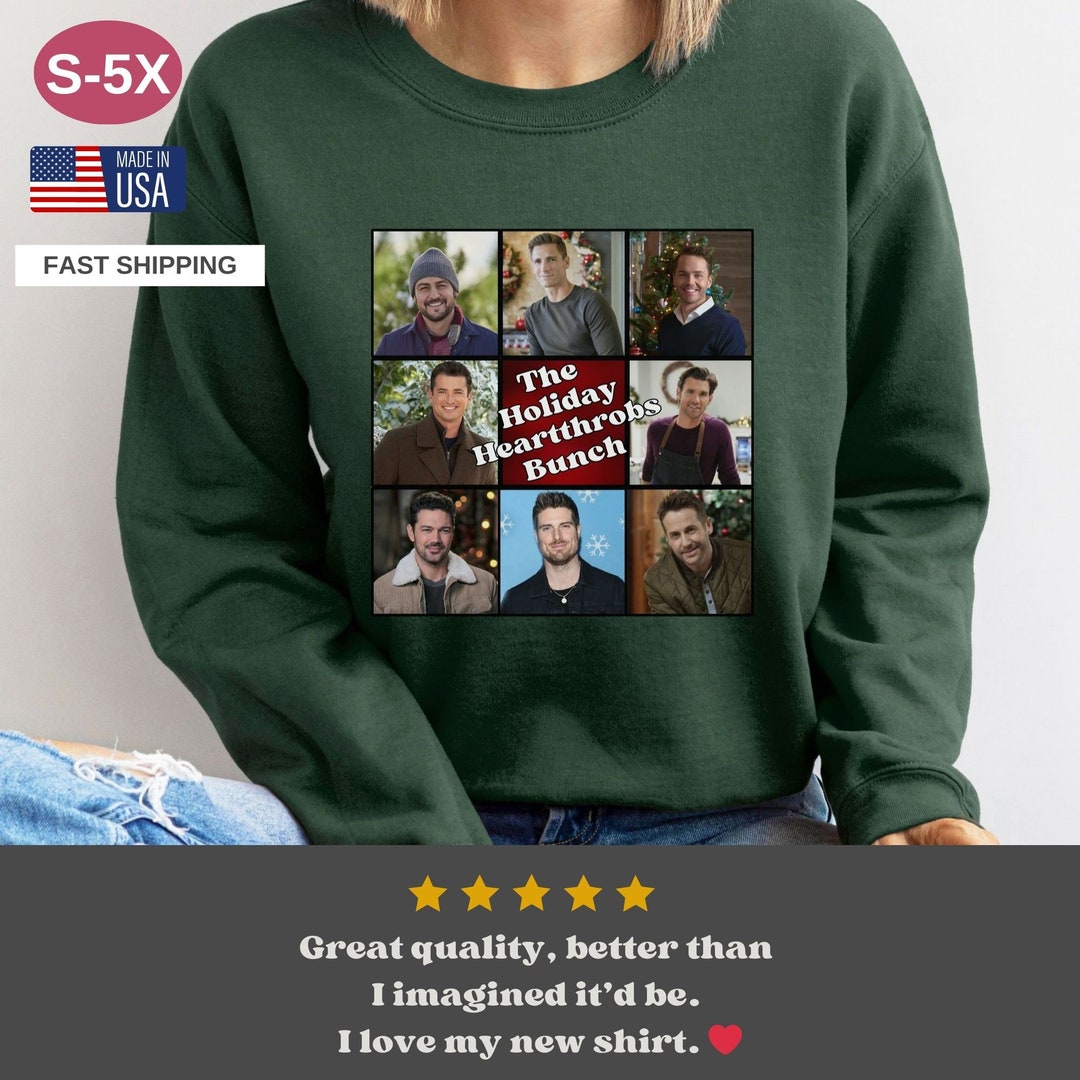 The Holiday Heartthrobs Bunch Shirt Tyler Hynes Andrew Walker Paul ...