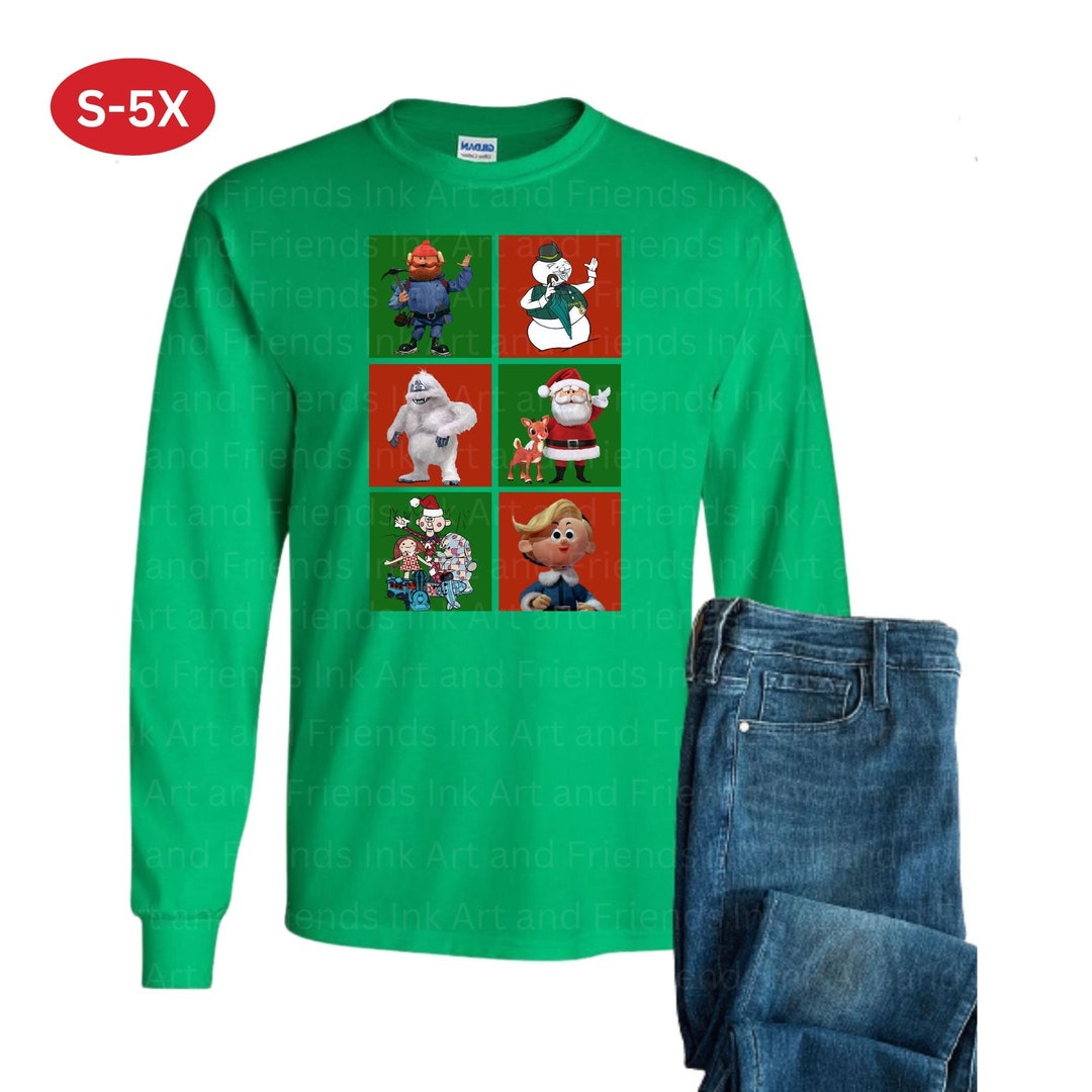 Rudolph Santa Hermey the Misfit Elf Bumble Yukon Cornelius Sam - Etsy