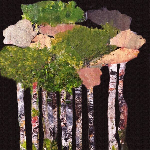 Mixed Media Collage Art - Etsy