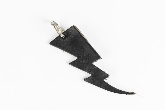 Lightning Bolt Key Chain/ Key Fob - Etsy