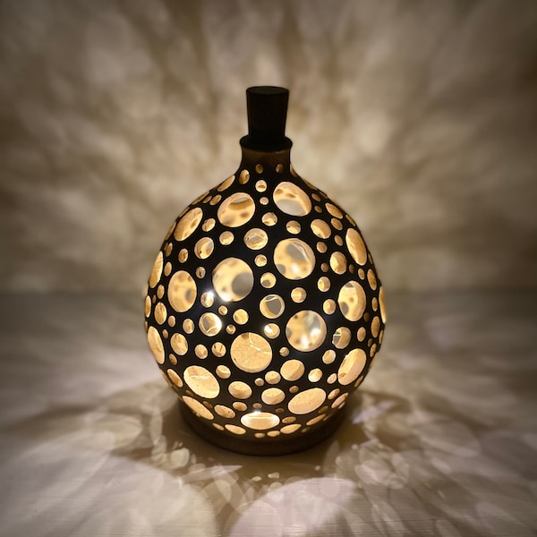 Pottery Luminary - Etsy