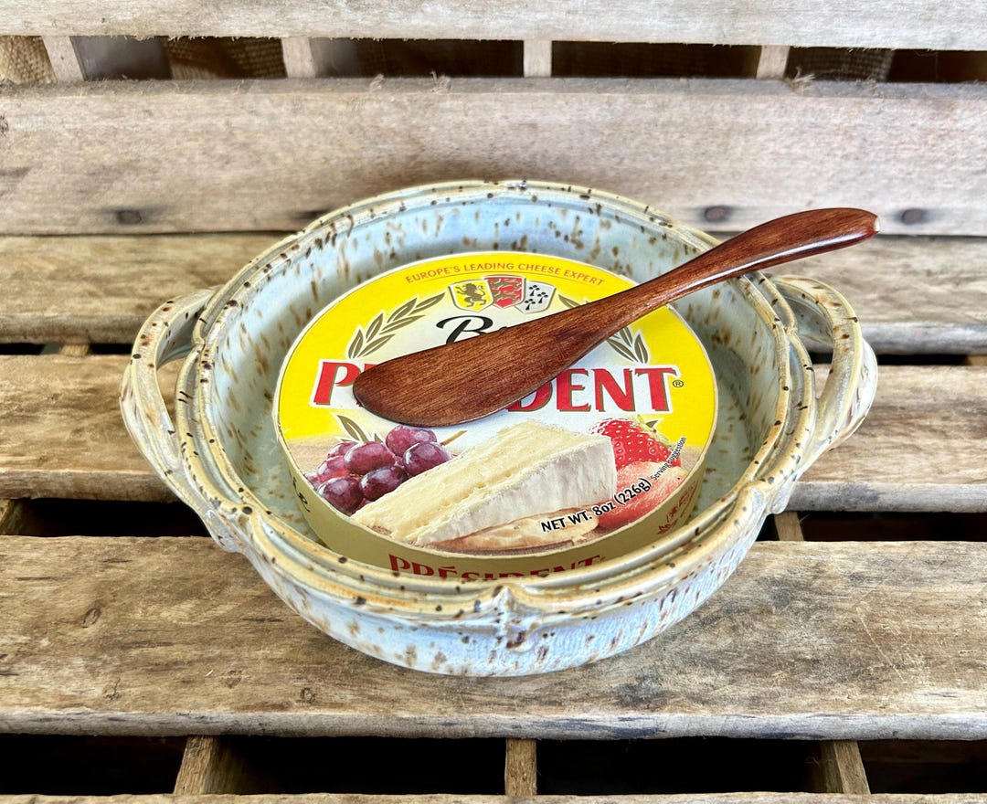 Stoneware Brie Baker Handmade Pottery Dip Crock Pottery Bakeware - Etsy